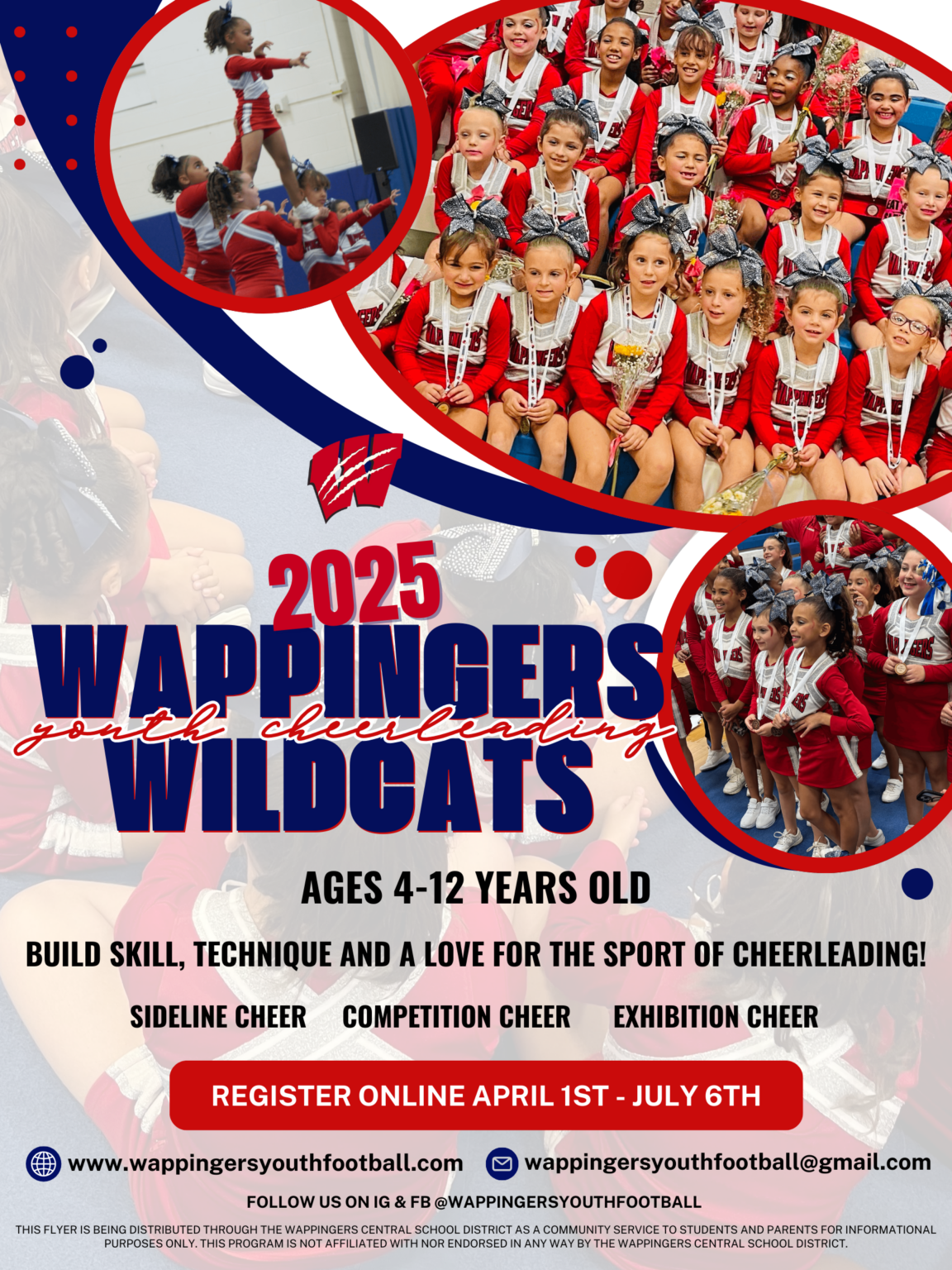 CHEERLEADING – Wappingers Wildcats